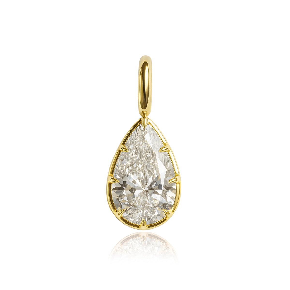 Claw Lab Diamond Charm – Alev Jewelry